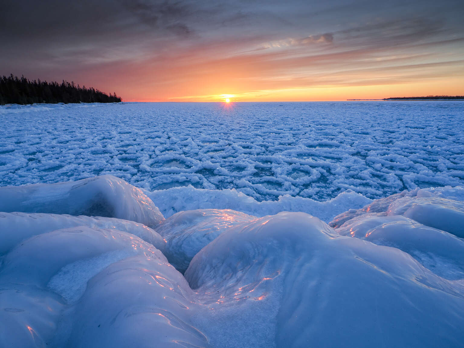 Capturing Winter Colours: Photographing the Sunrise and Sunset in ...
