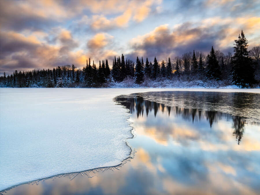 Capturing Winter Colours: Photographing the Sunrise and Sunset in ...